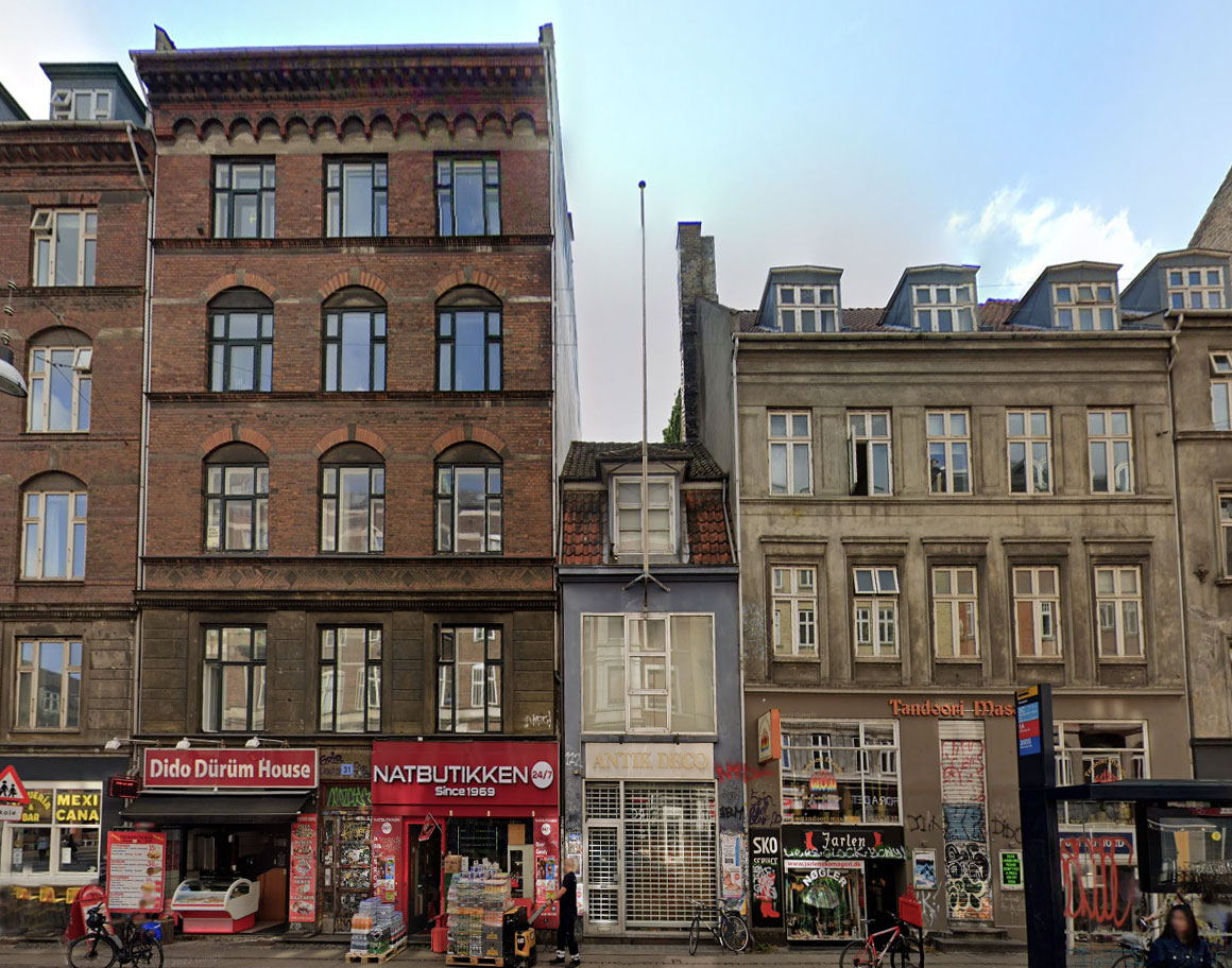 Lille hus på Nørrebro­gade forsvinder til fordel for større | Magasinet KBH