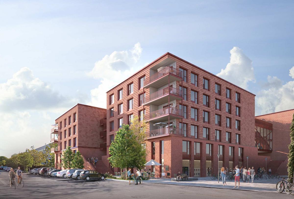 Nye boliger ved Kastrup Fort åbner snak om byens facader | Magasinet KBH