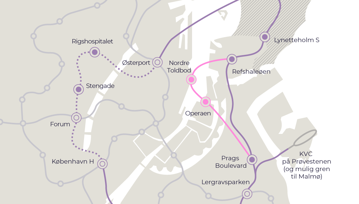 Nej til Mærsks drømme om M5-stop på Holmen og Esplanaden | Magasinet KBH